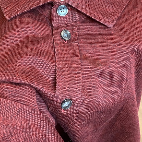 Armani Collezioni | Shirts | Mens Armani Brick Colored Dress Shirt ...